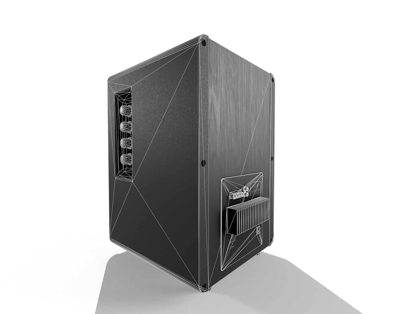 3D High End Desk Speaker Low-poly 3D Model - TurboSquid 1964061