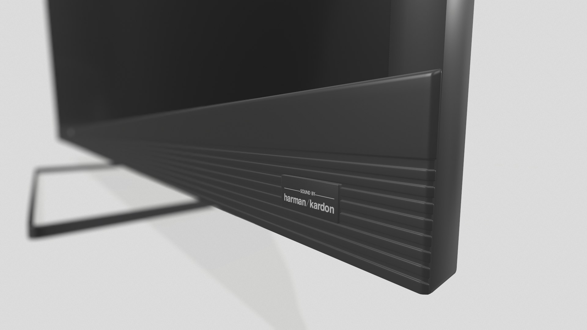 Sharp Led Television 3D Model - TurboSquid 2174772