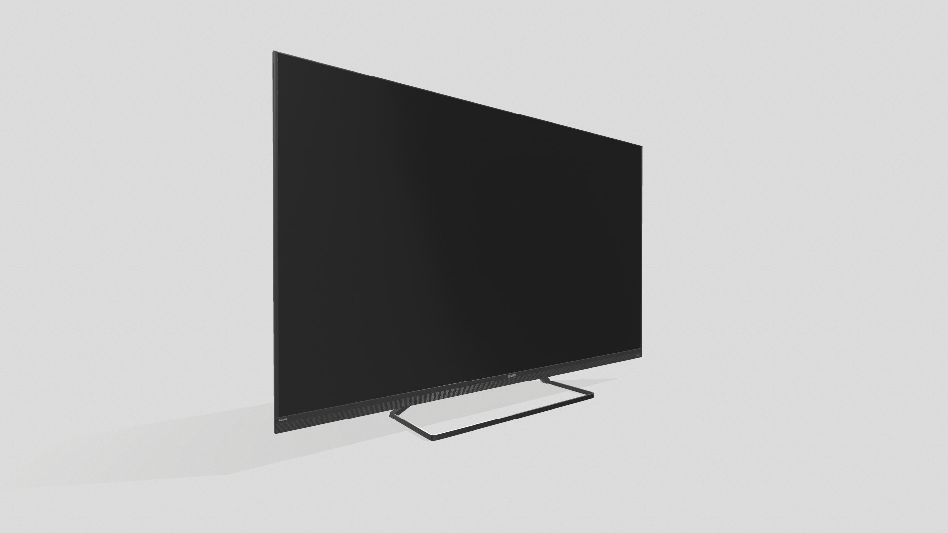 Sharp Led Television 3D Model - TurboSquid 2174772