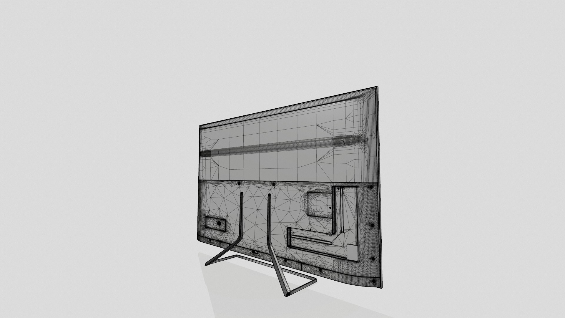 Sharp Led Television 3D model - TurboSquid 2174772