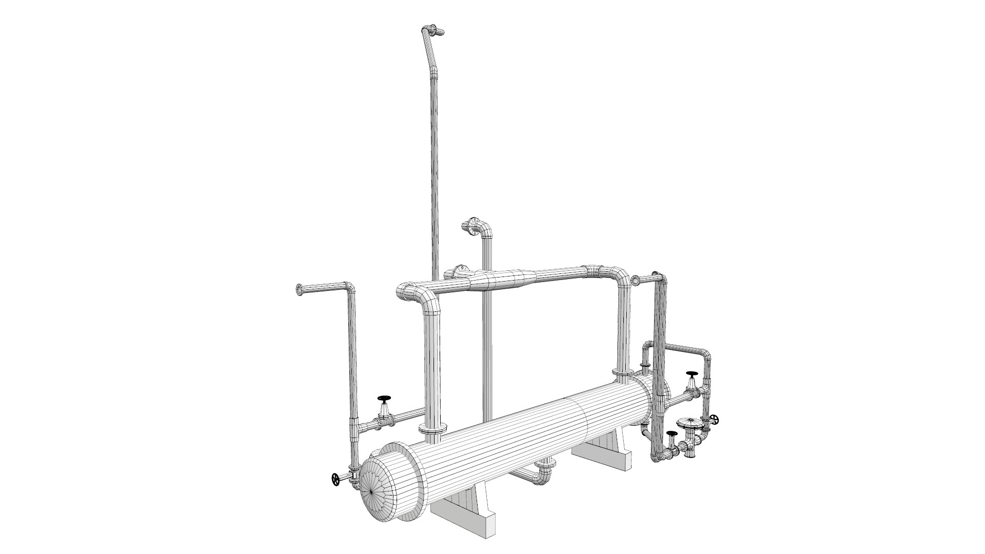 3D Model Liquid Container Connection - TurboSquid 2140495