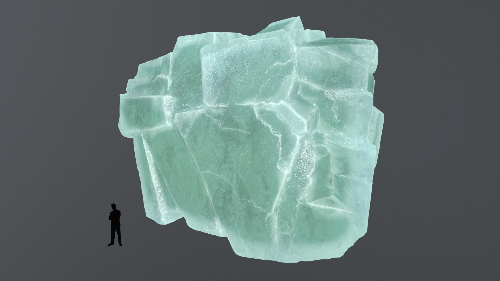 3D ice rock model - TurboSquid 1827605