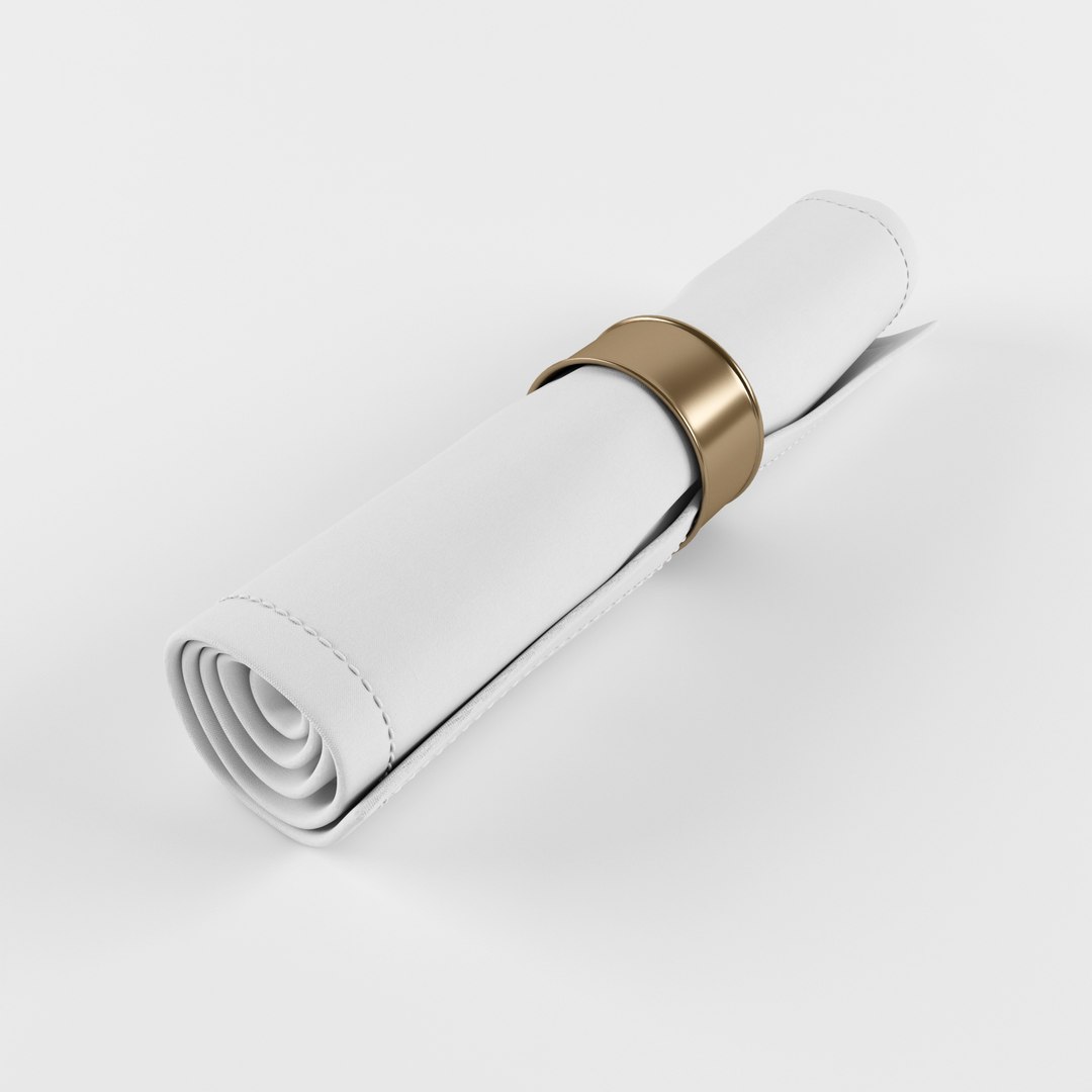 3D Napkin Model - TurboSquid 1442108