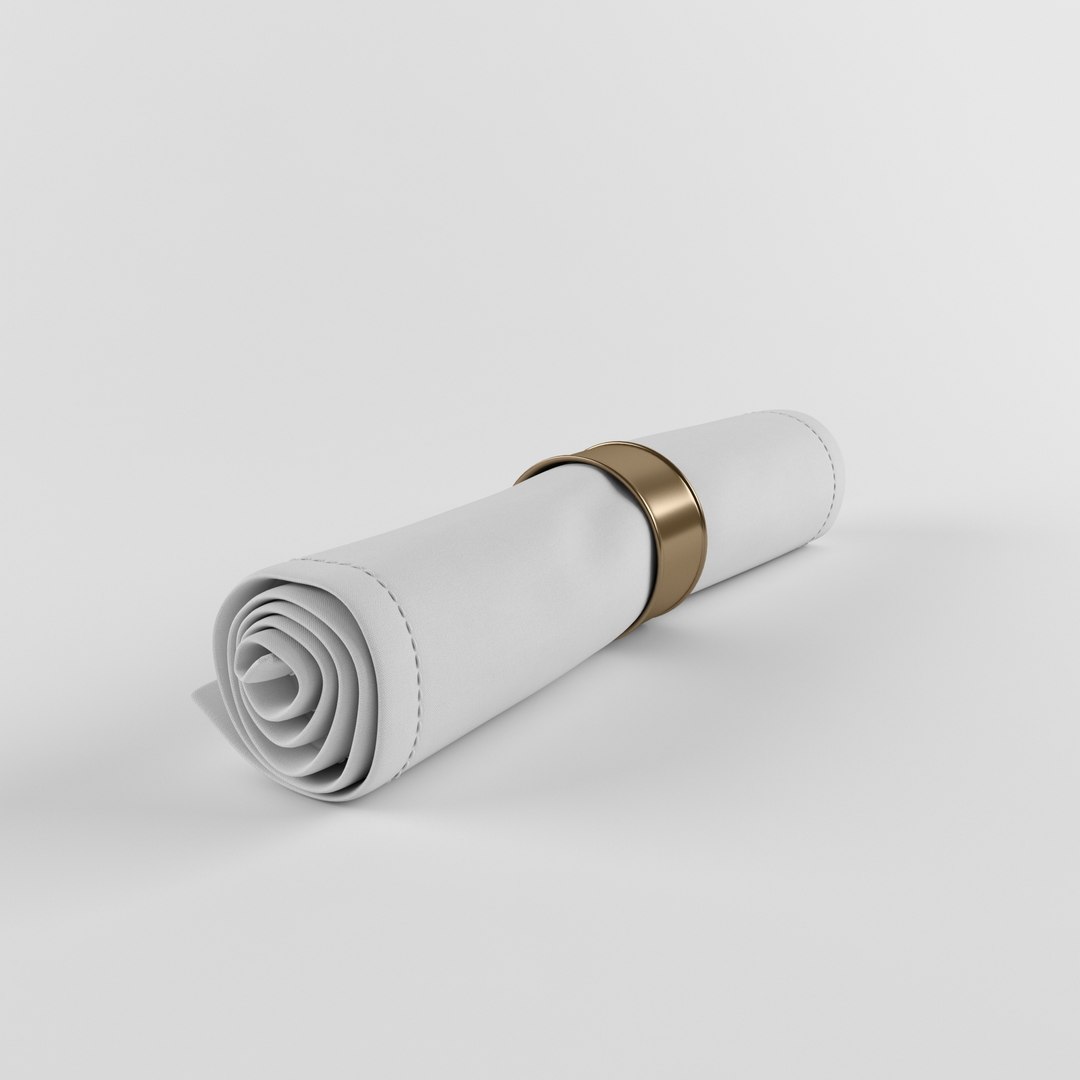3D Napkin Model - TurboSquid 1442108
