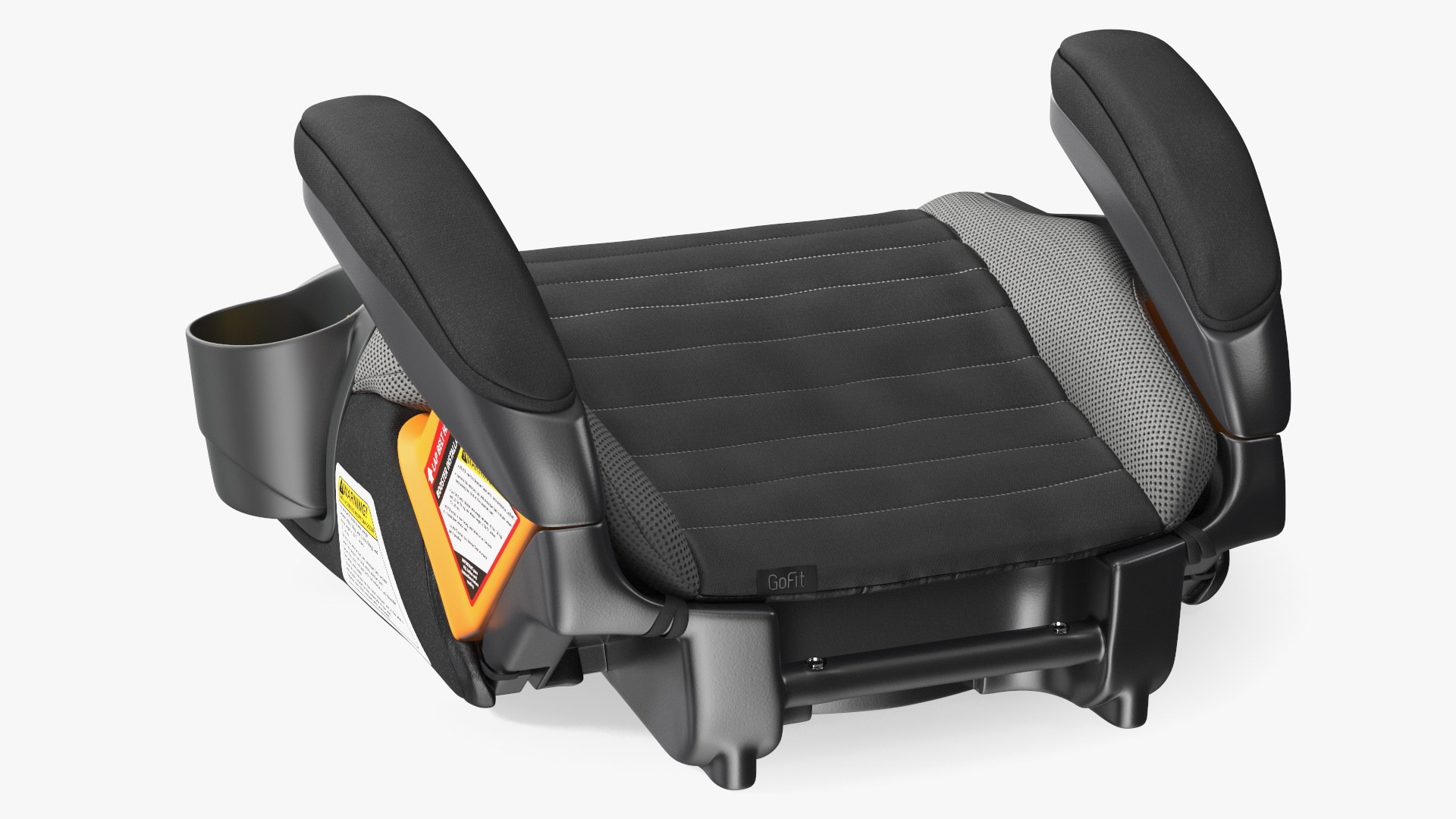 Backless Car Seat Chicco Grey 3D Model - TurboSquid 2197365