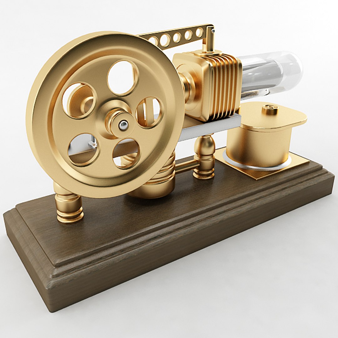 Robinson Stirling Engine 3D Model - TurboSquid 1298489