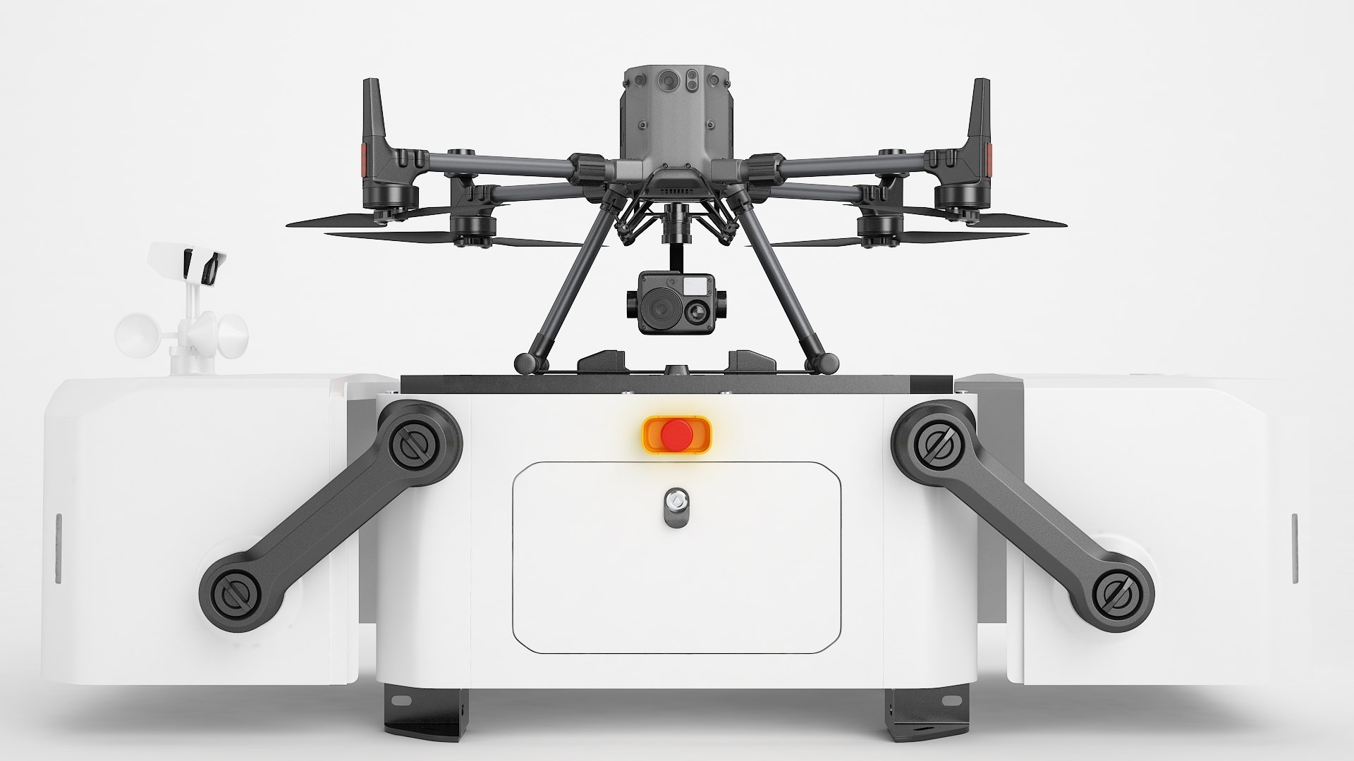 3D Model DJI DOCK Open Drone MATRICE 300 RTK - TurboSquid 2002427