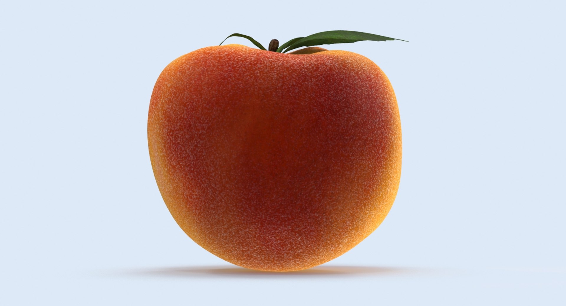 Peach 3d Model