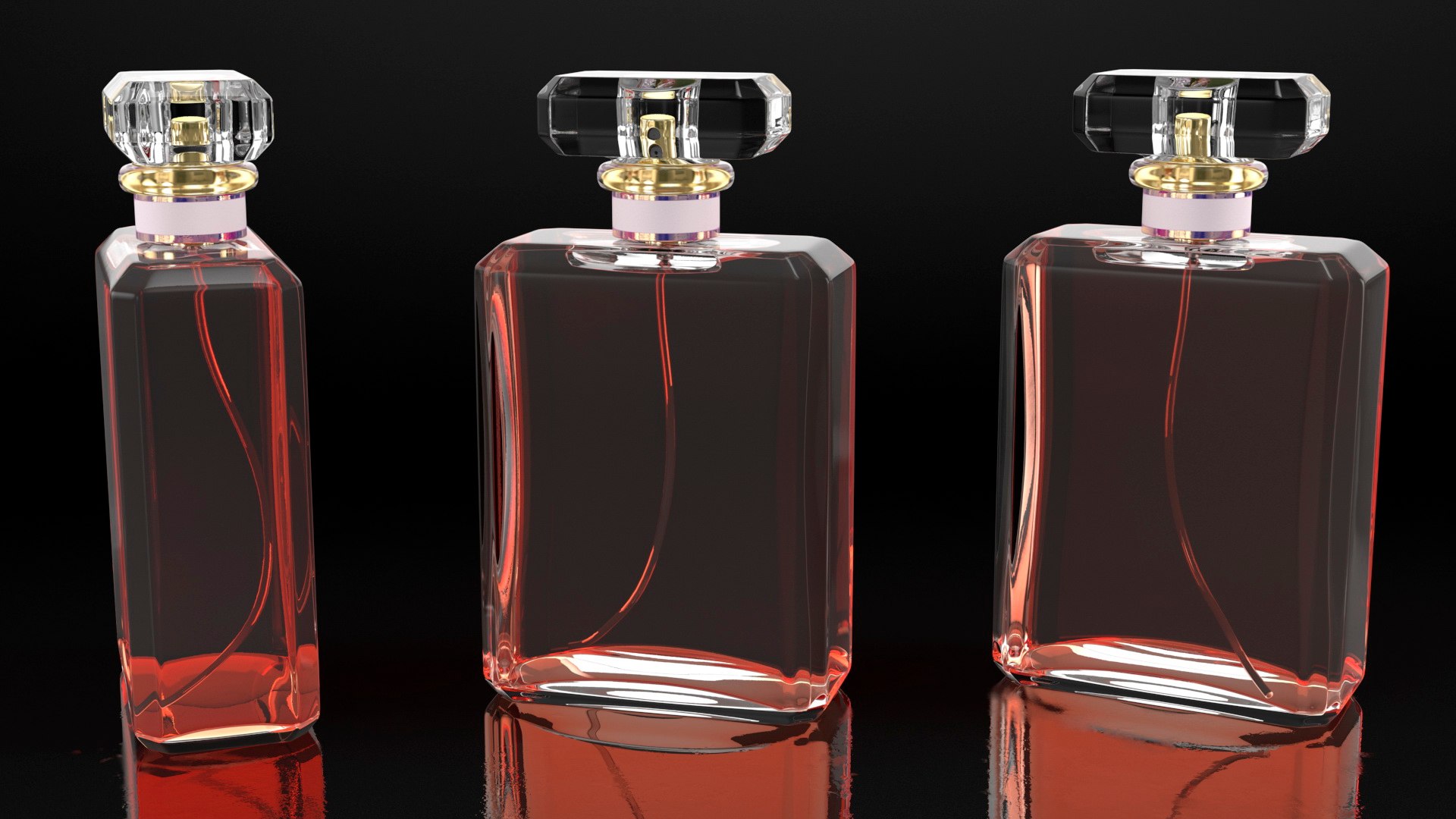 3D Perfume Bottles Collection 2 - TurboSquid 2080801