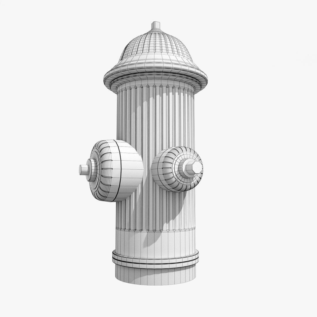 3d Hydrant Model