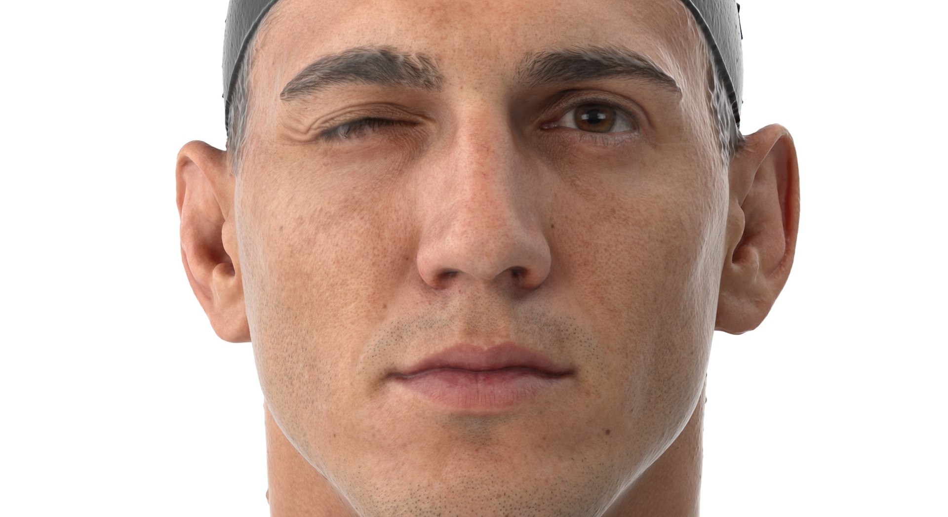 Mike human head eyes 3D model - TurboSquid 1621468