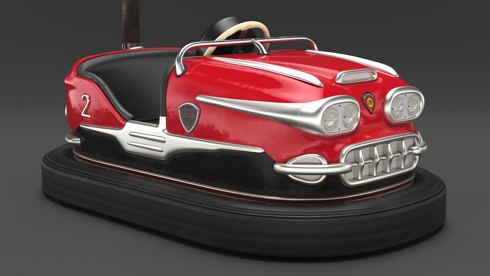 3D Carnival Ride Vintage Gebruder Ihle 1962 Red New - TurboSquid 2108893