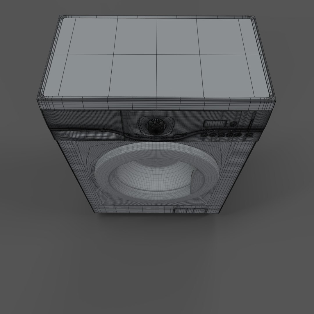 Washing machine lg intellowasher 3D - TurboSquid 1698861