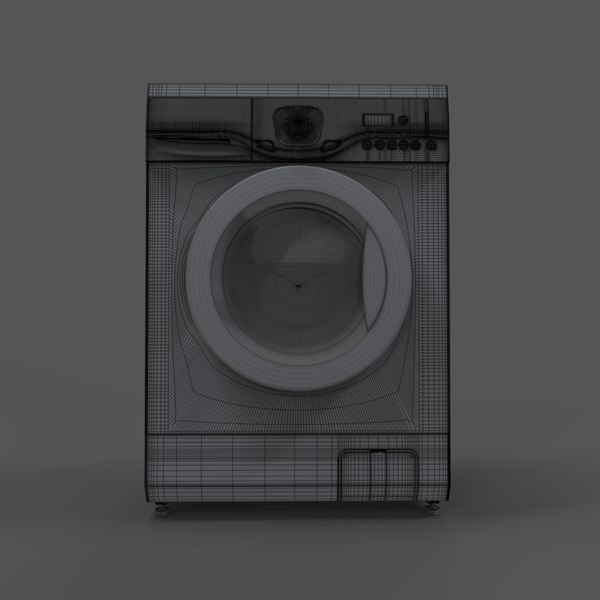 Washing machine lg intellowasher 3D - TurboSquid 1698861