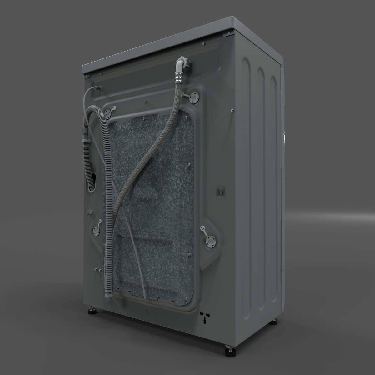 Washing machine lg intellowasher 3D - TurboSquid 1698861