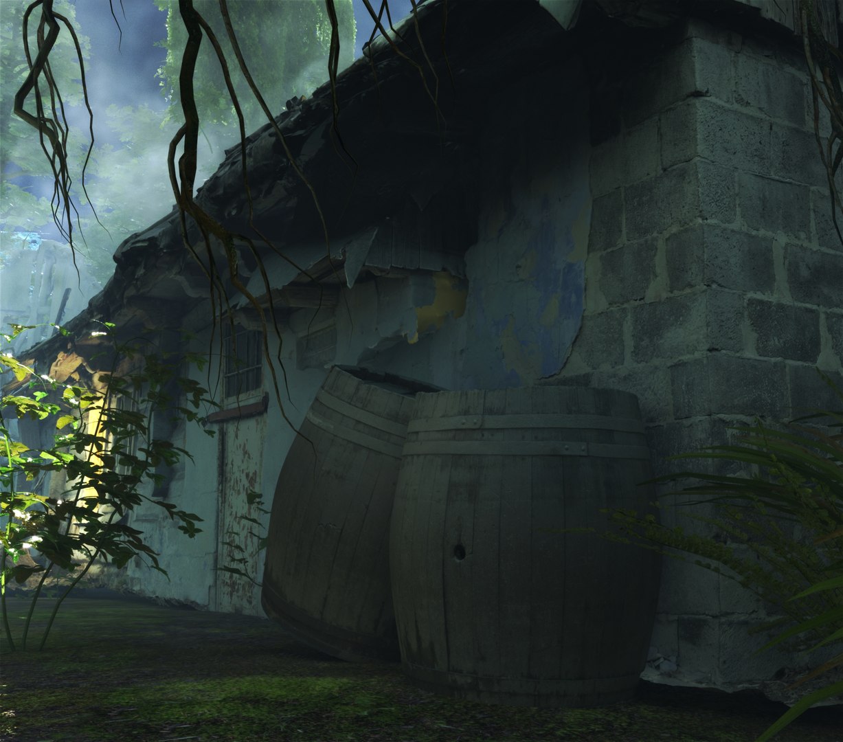 Haunted House Scene 3D Model - TurboSquid 1994918