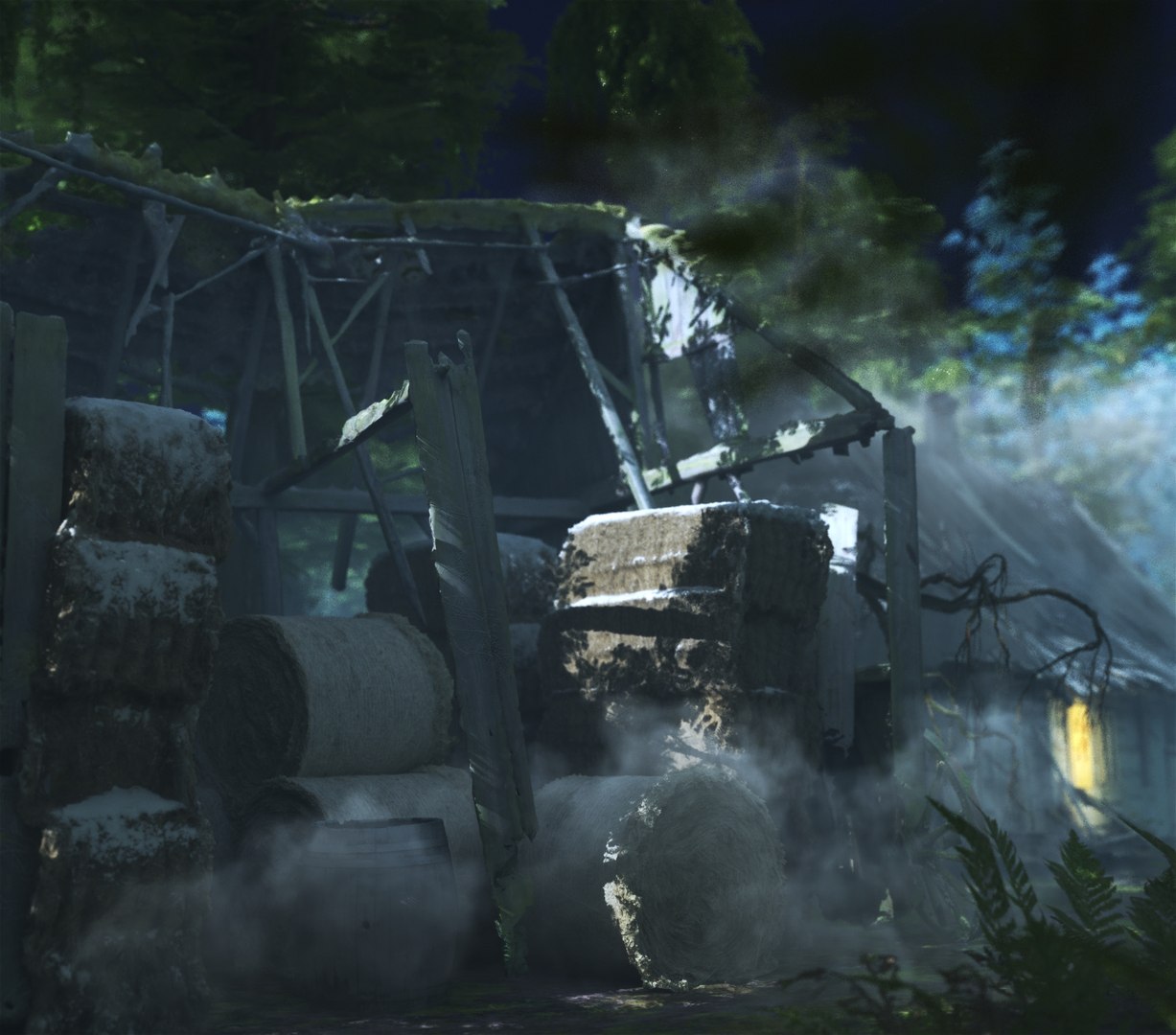 Haunted House Scene 3D Model - TurboSquid 1994918