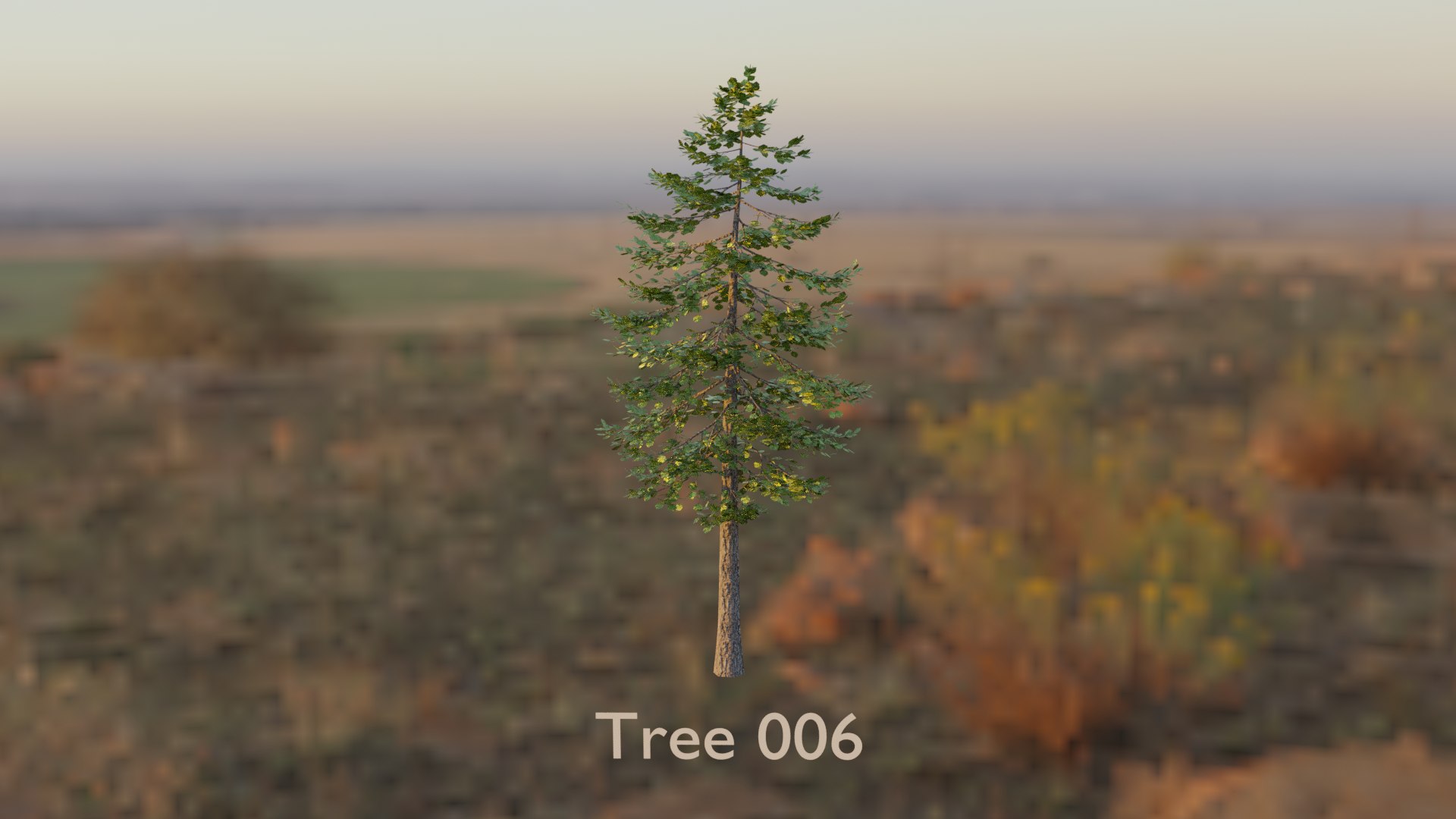 Trees Collection OBJ FBX DAE Collada 3D Model - TurboSquid 1741012