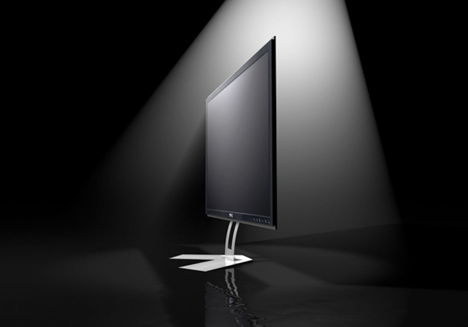 Dell E207wfp Computer Monitor 3d Model