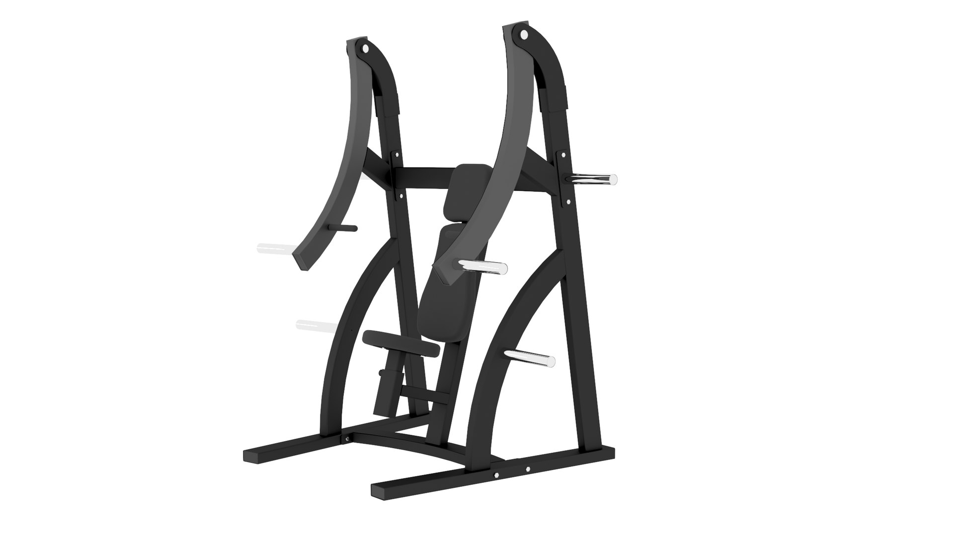 Chest Press Machine Sport Exercise Equipment 3d Model Model ...