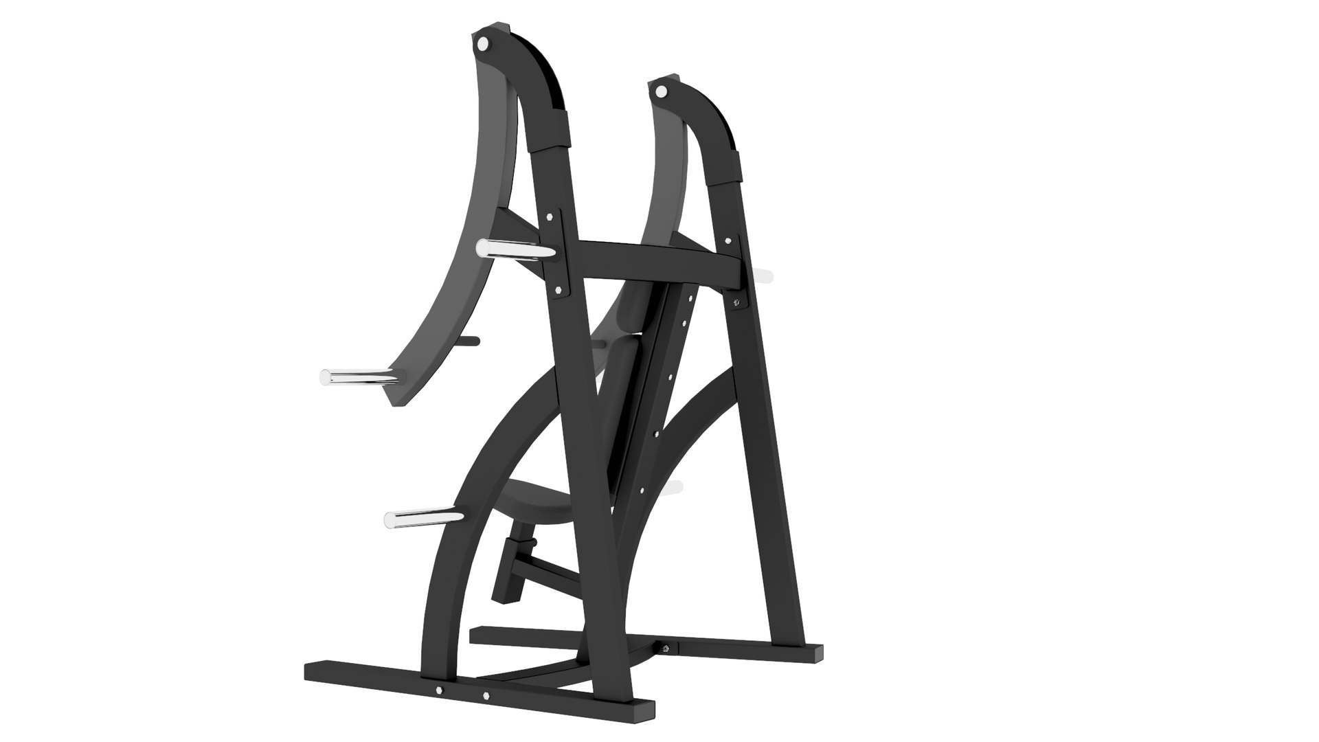 Chest Press Machine Sport Exercise Equipment 3d Model Model ...