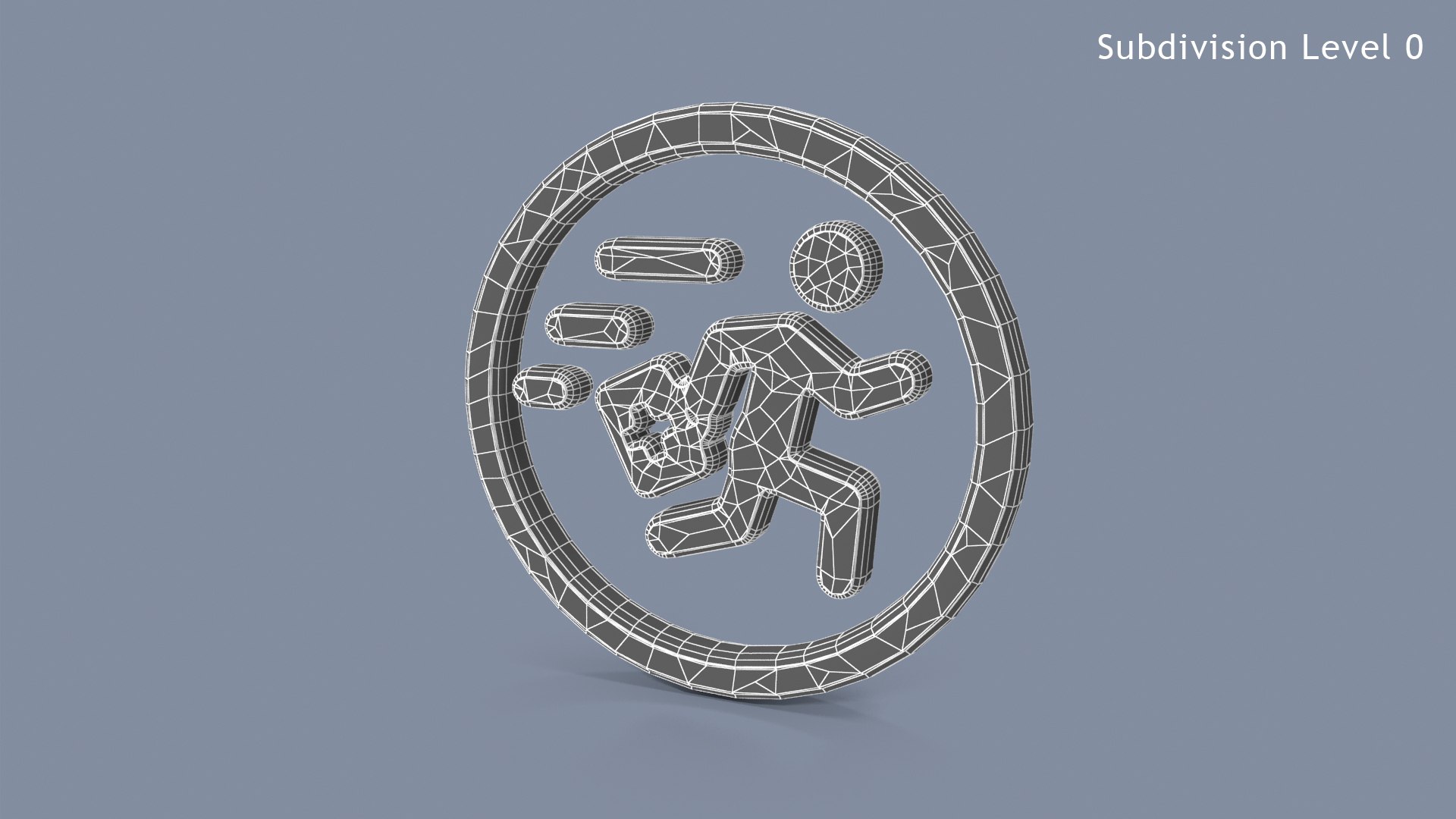 3D Doctor on call Symbol Gold - TurboSquid 2065304