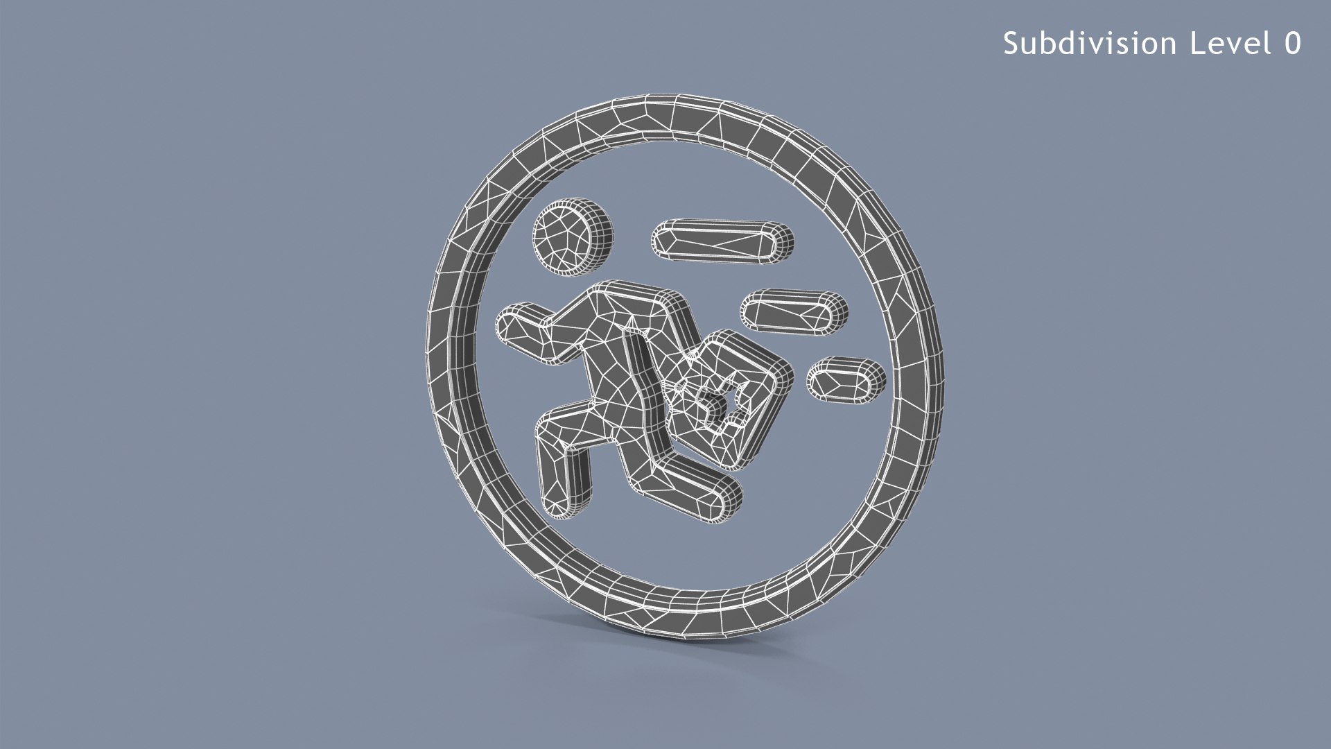 3D Doctor on call Symbol Gold - TurboSquid 2065304