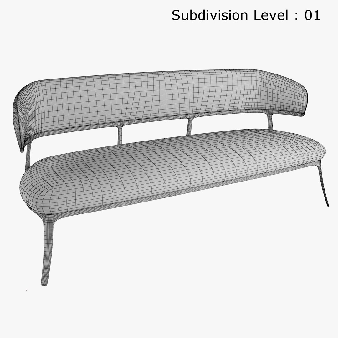 3D Ceccotti Peggy G Sofa Model - TurboSquid 1215465