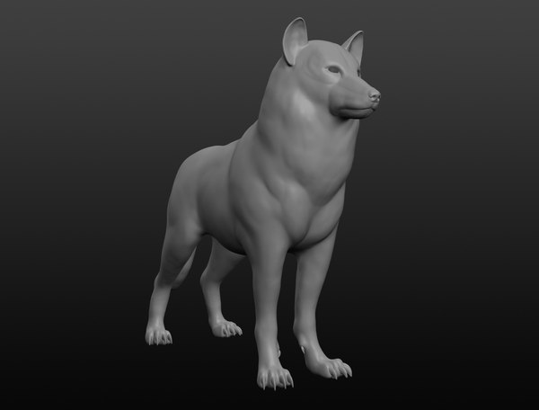 c4d base mesh fox