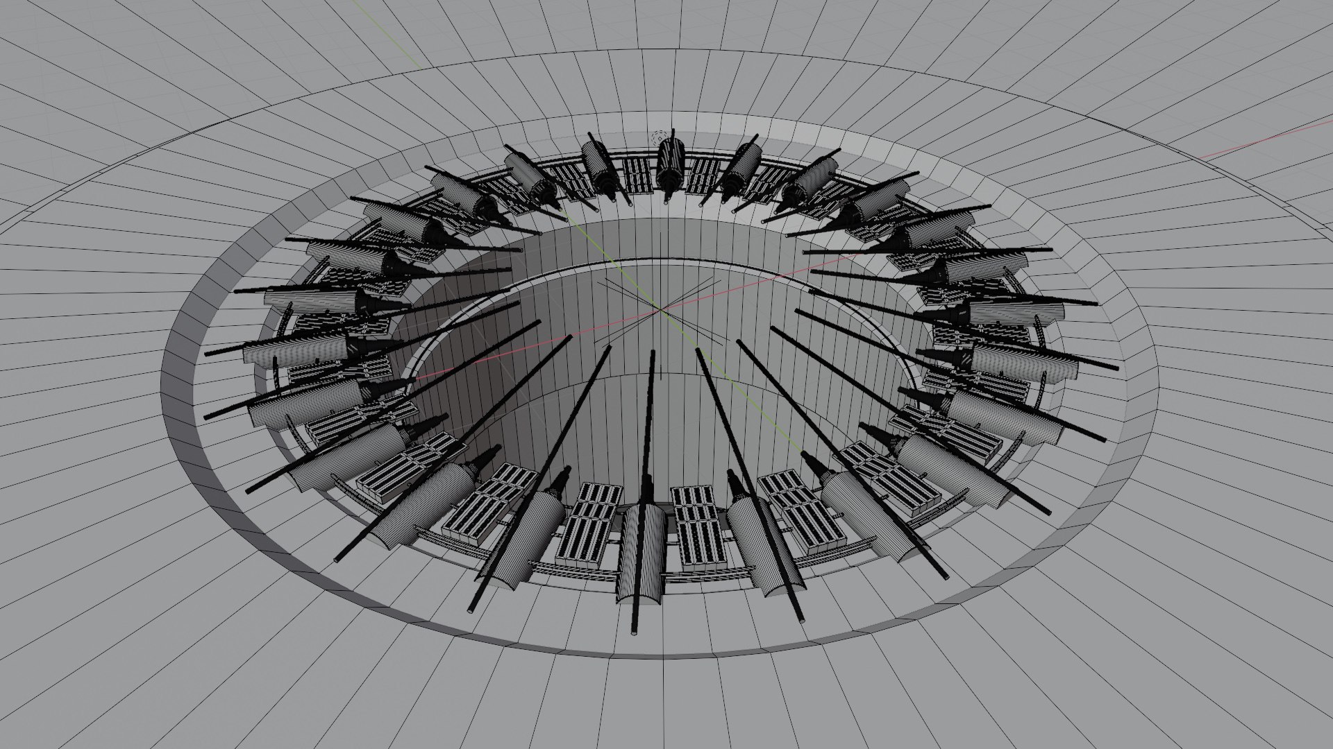 Blue Scifi Futuristic Neon Environment 3D Model - TurboSquid 1844600