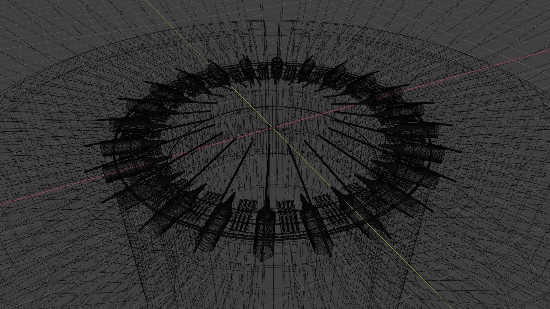 Blue Scifi Futuristic Neon Environment 3D Model - TurboSquid 1844600