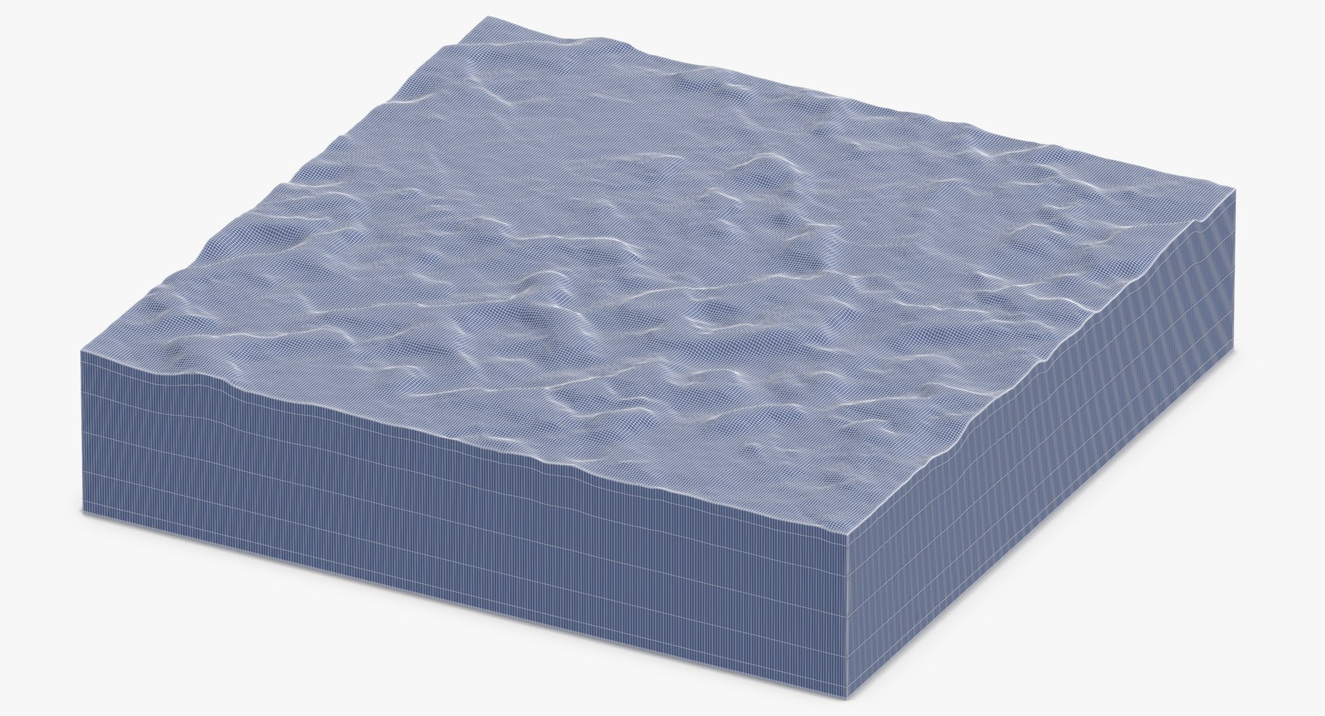 3D rock cross sections model - TurboSquid 1333207