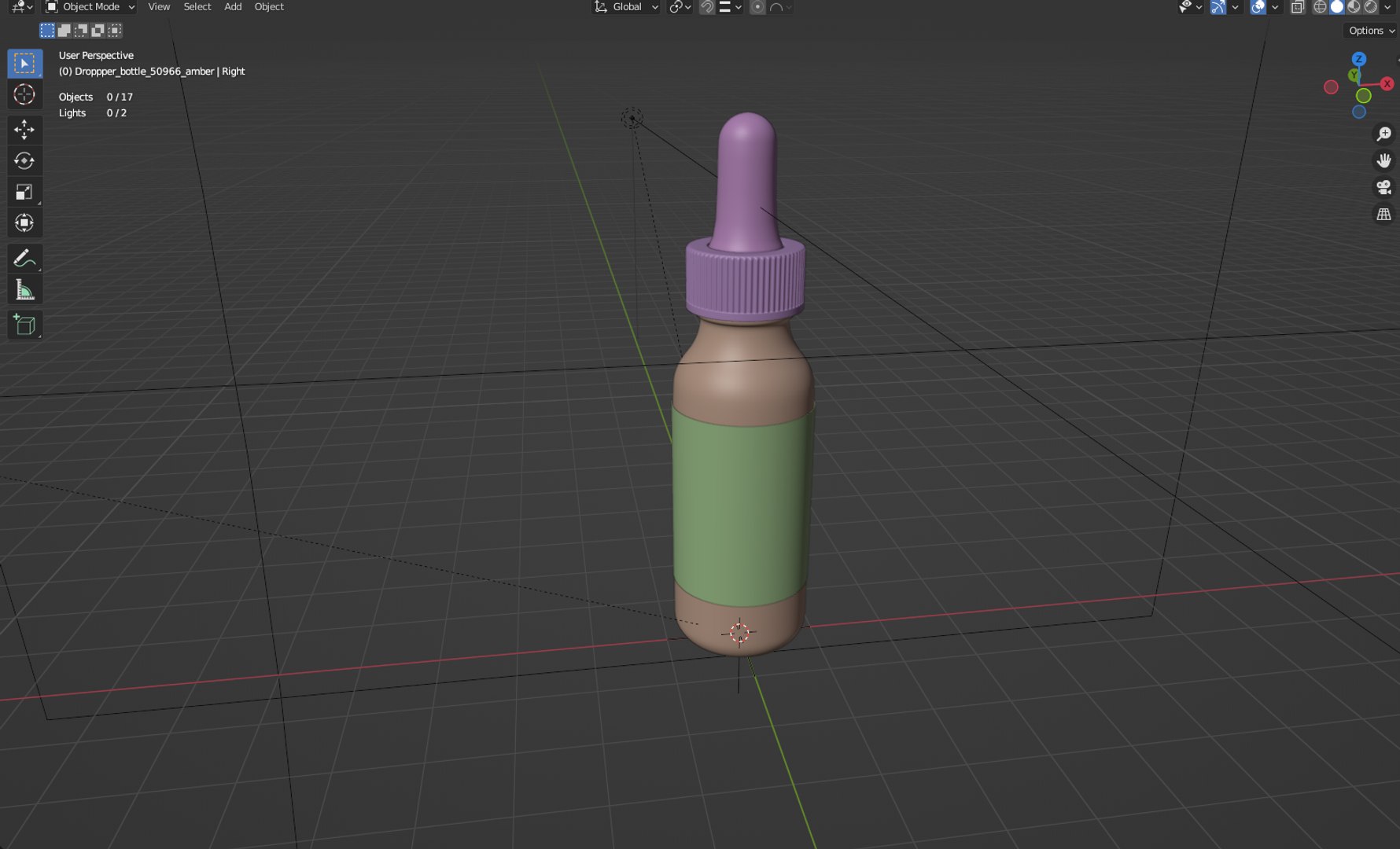 Dropper Bottle 3D Model - TurboSquid 1958046