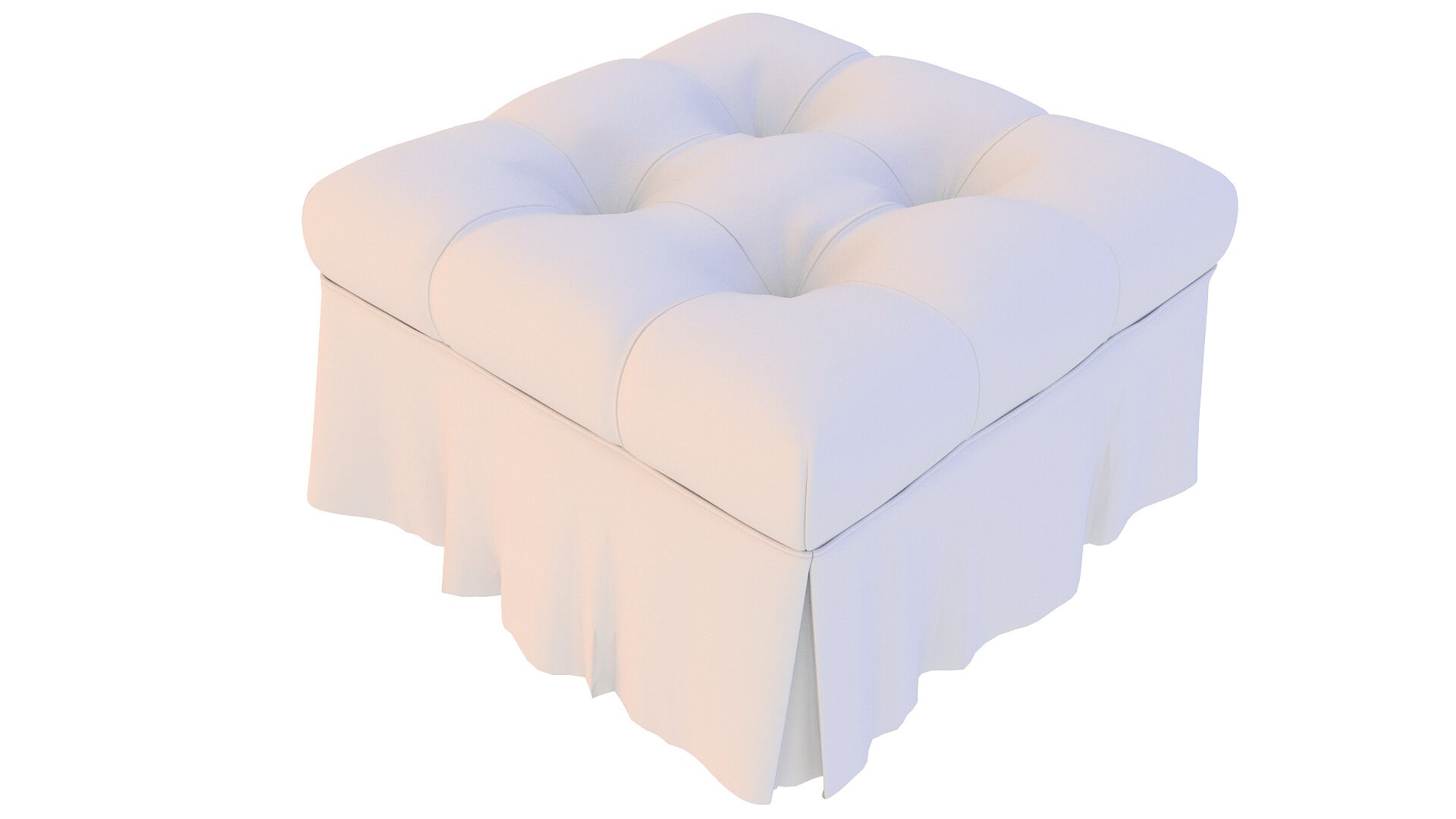Ottoman classic 3D - TurboSquid 1524967
