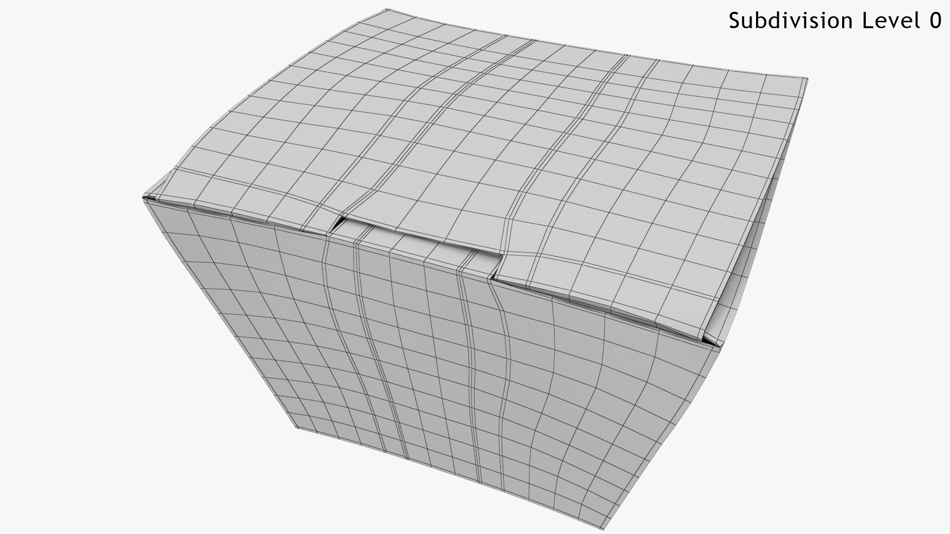 Close Box V1 3D Model - TurboSquid 2233388