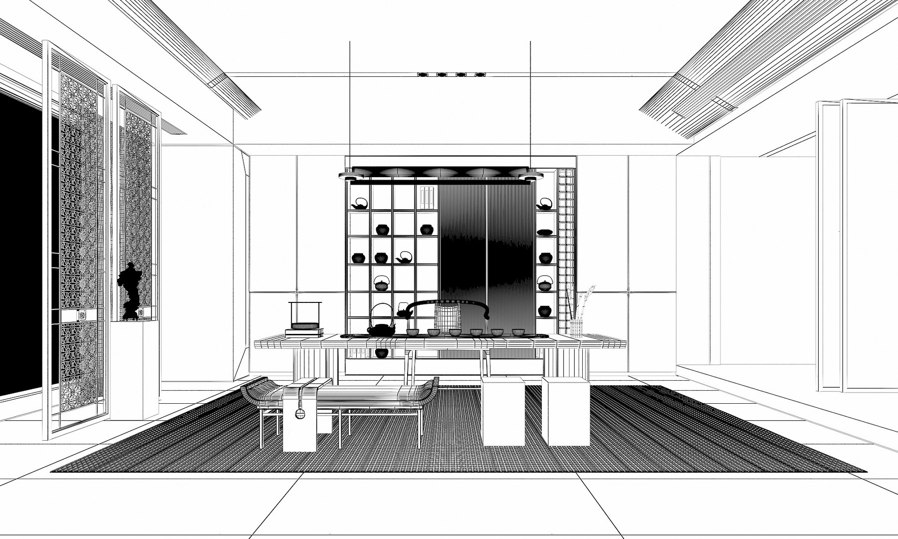 3D Modern Living Room Model - TurboSquid 2151751