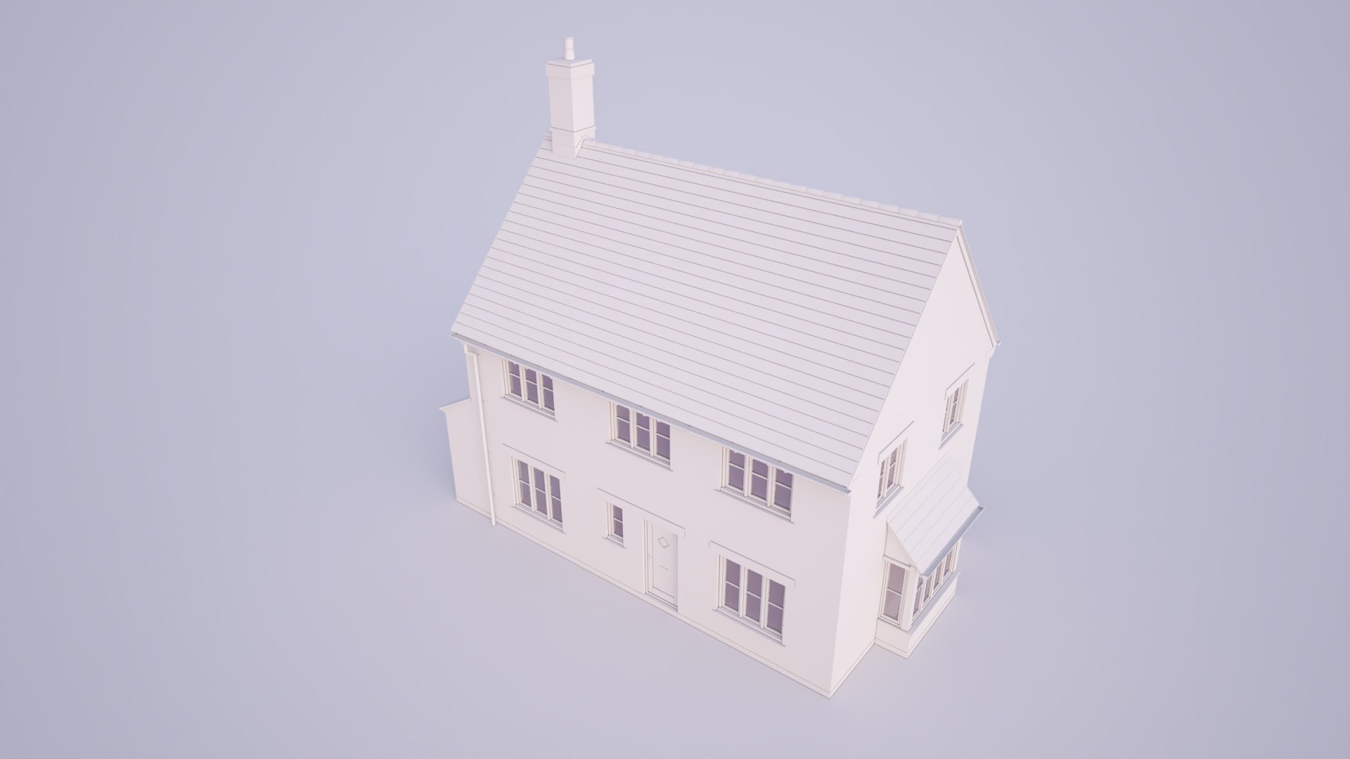 British House Bosc 3D2 3D Model - TurboSquid 2219357