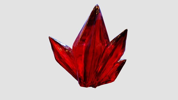 Red Crystal 3D - TurboSquid 1844661