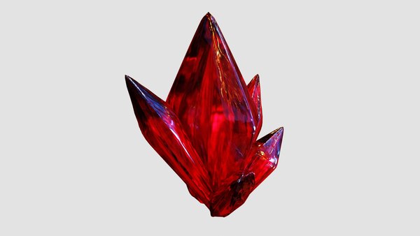Red Crystal 3D - TurboSquid 1844661