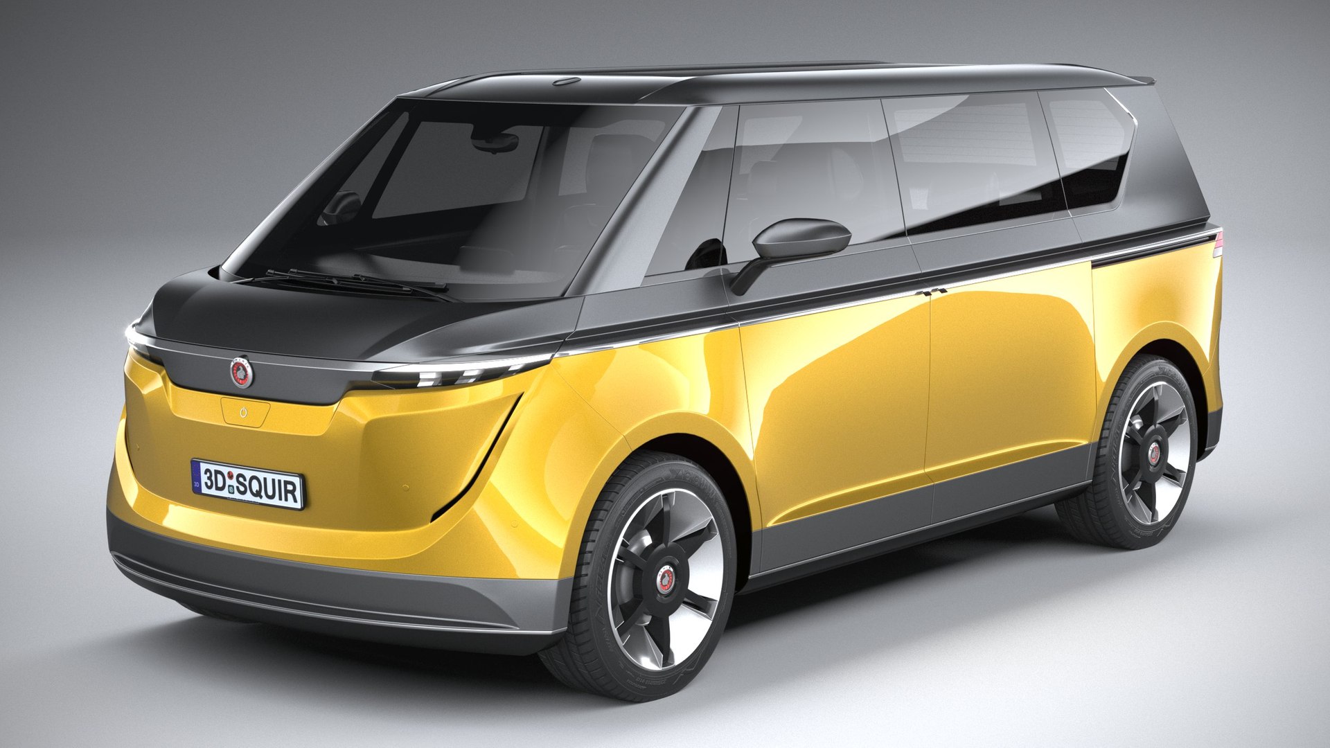 Generic Van EV V1 2023 Model - TurboSquid 1983608