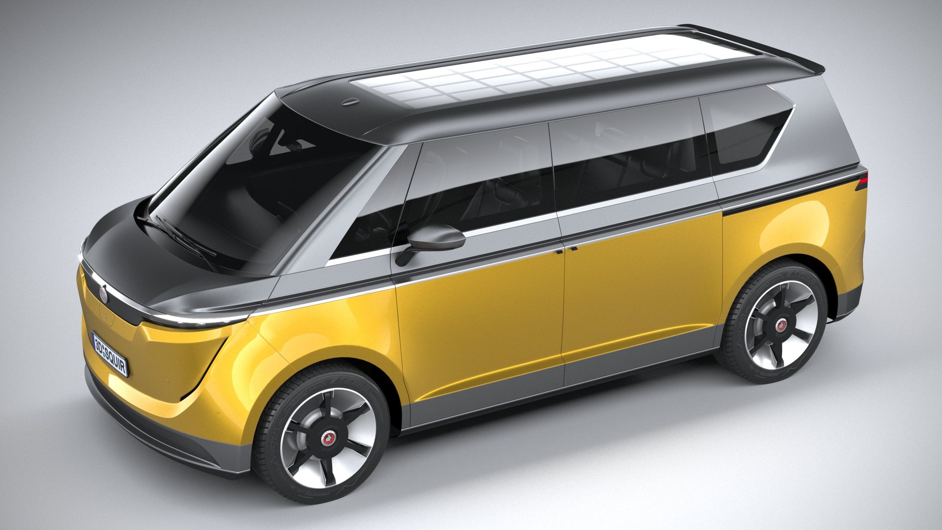 Generic Van EV V1 2023 Model - TurboSquid 1983608