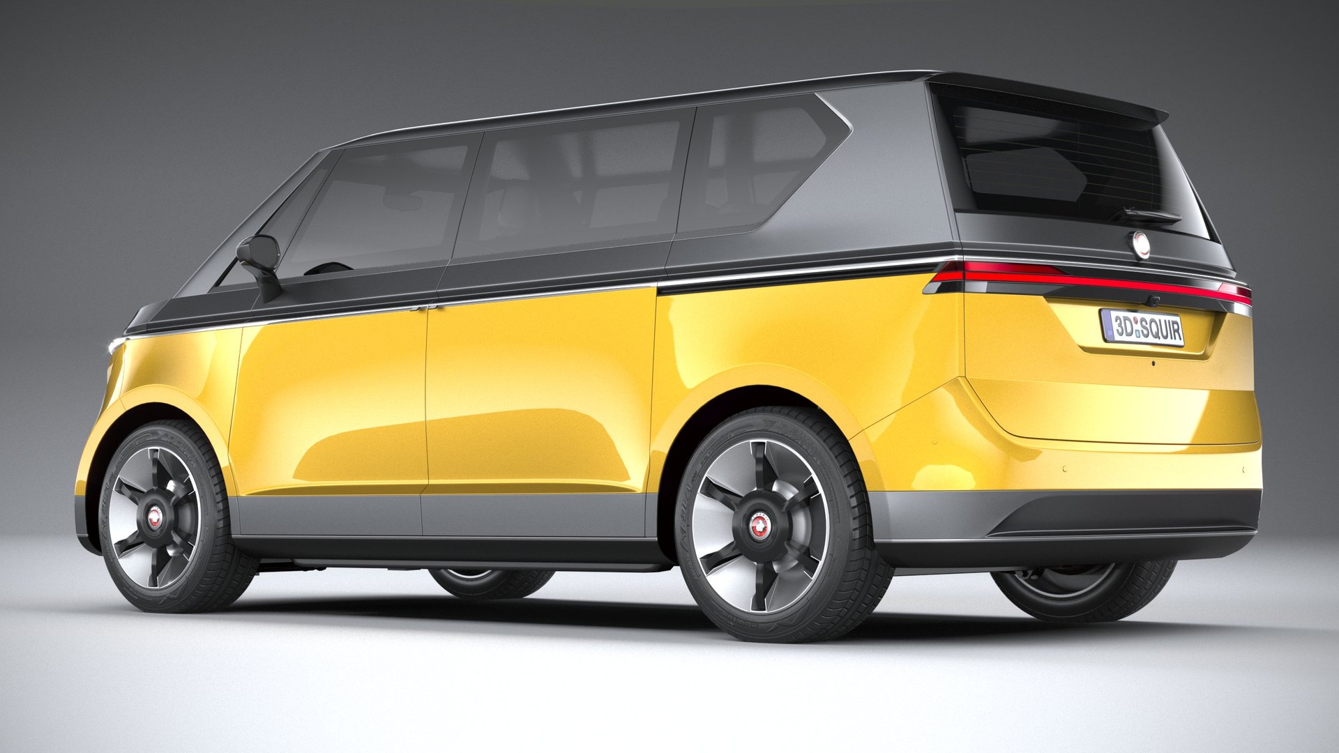 Generic Van EV V1 2023 Model - TurboSquid 1983608