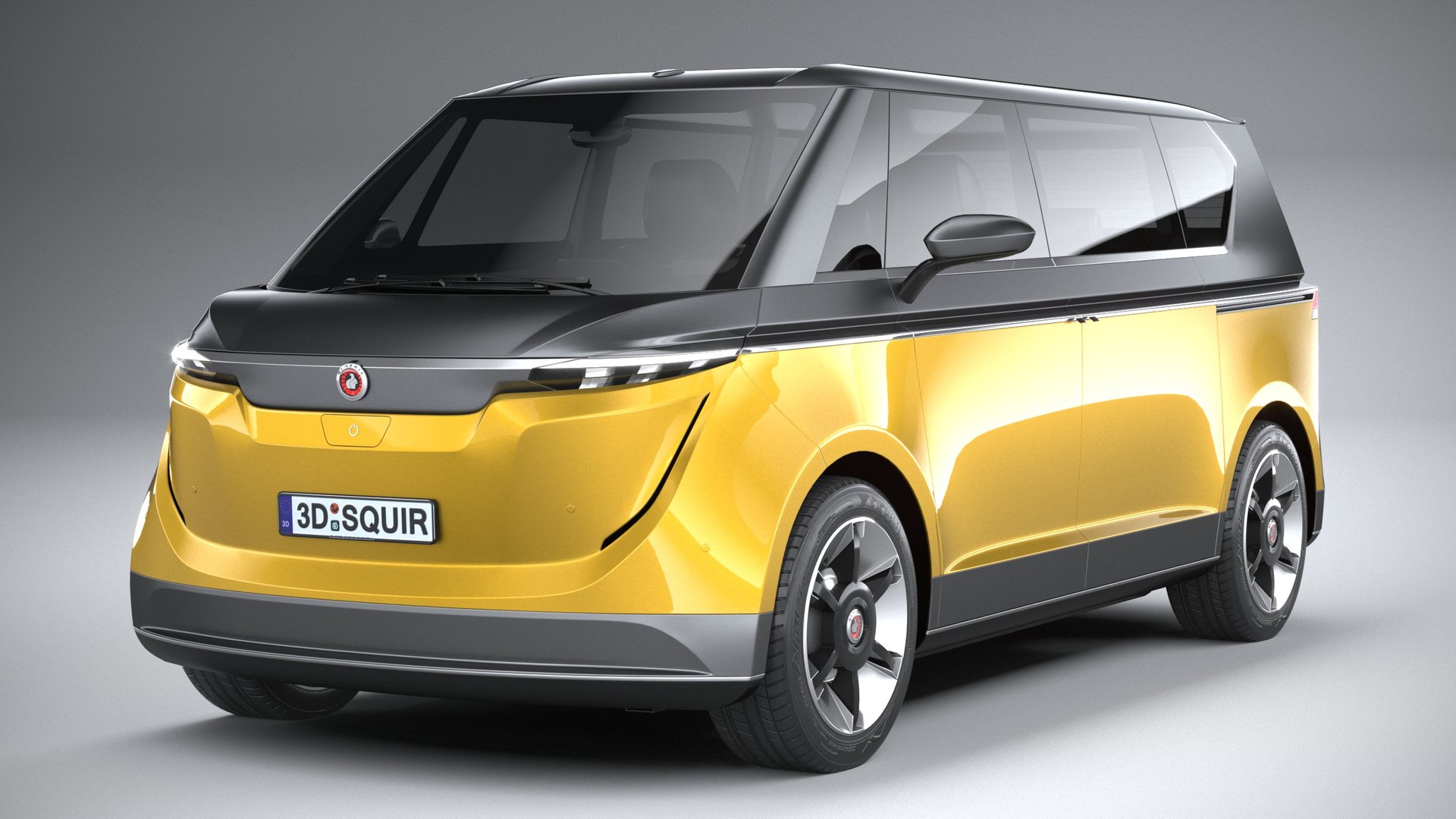 Generic Van EV V1 2023 Model - TurboSquid 1983608