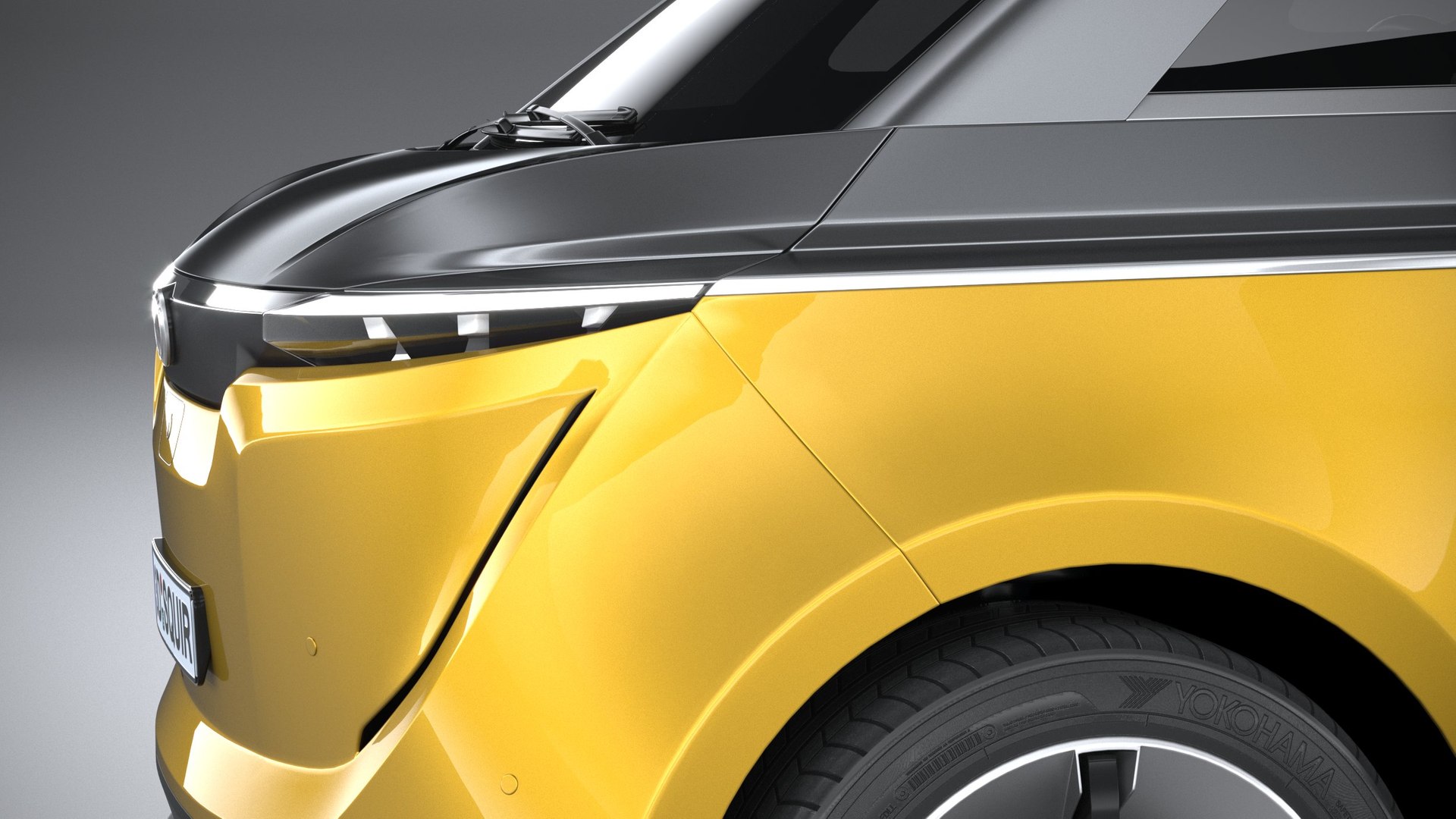 Generic Van EV V1 2023 Model - TurboSquid 1983608