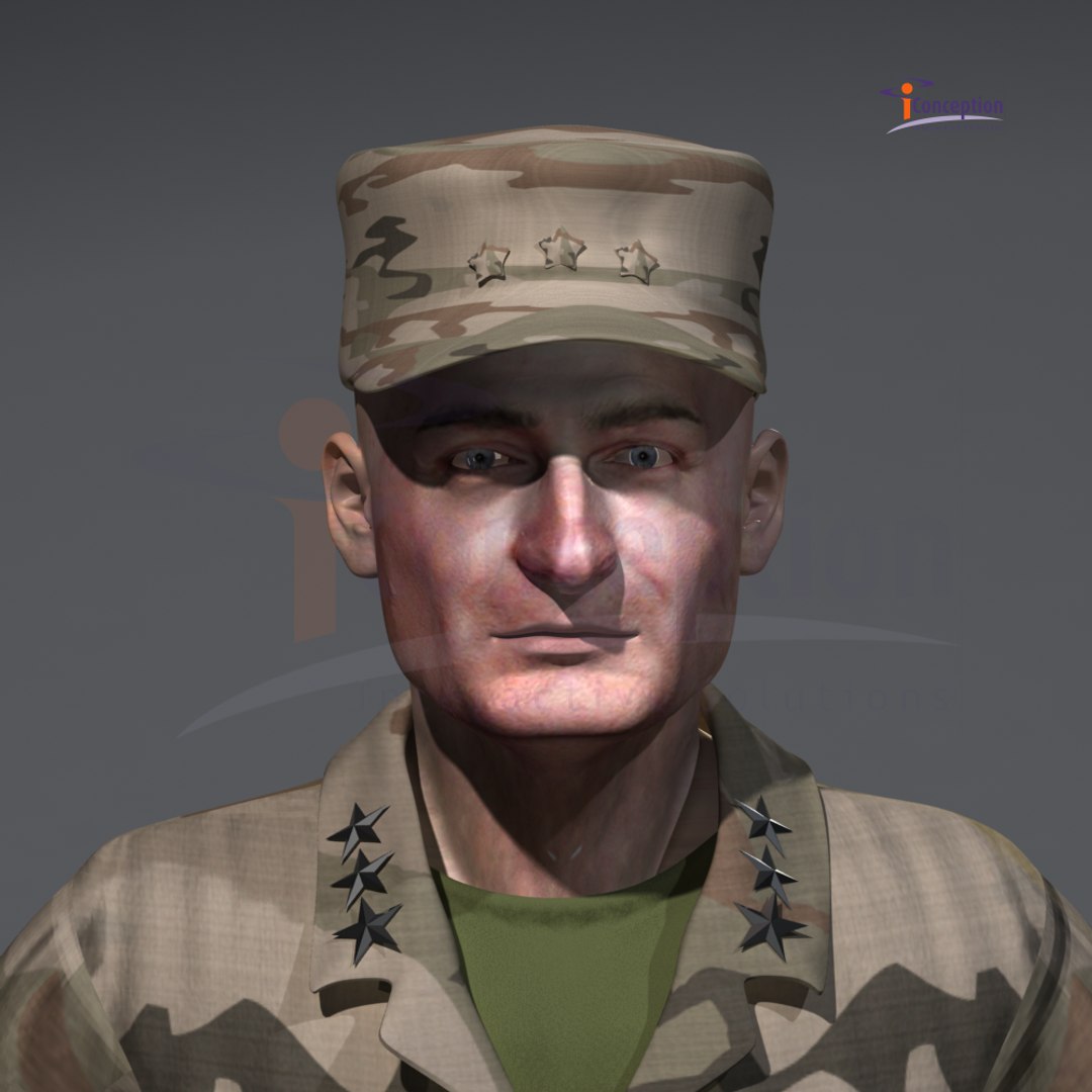 3d model army iraq