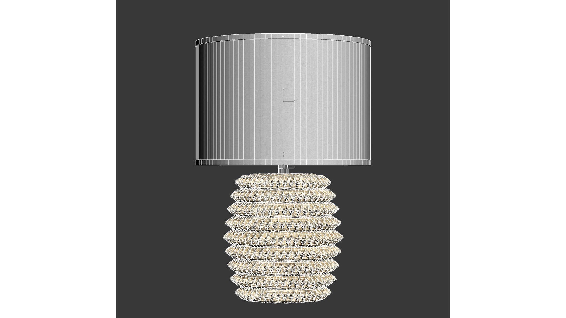 3D Kenis Table Lamp By Palecek - TurboSquid 2328997