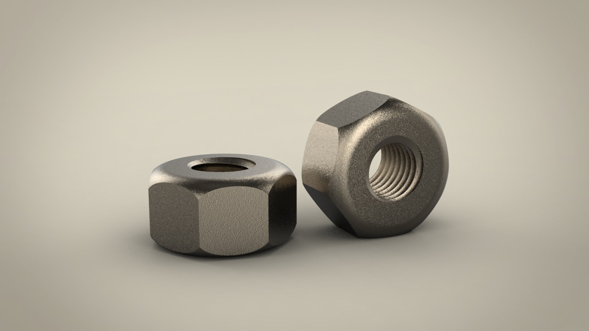 Hexagonal Nut 3D Model - TurboSquid 2118365