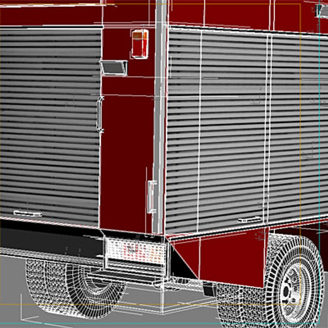 maya firetruck truck