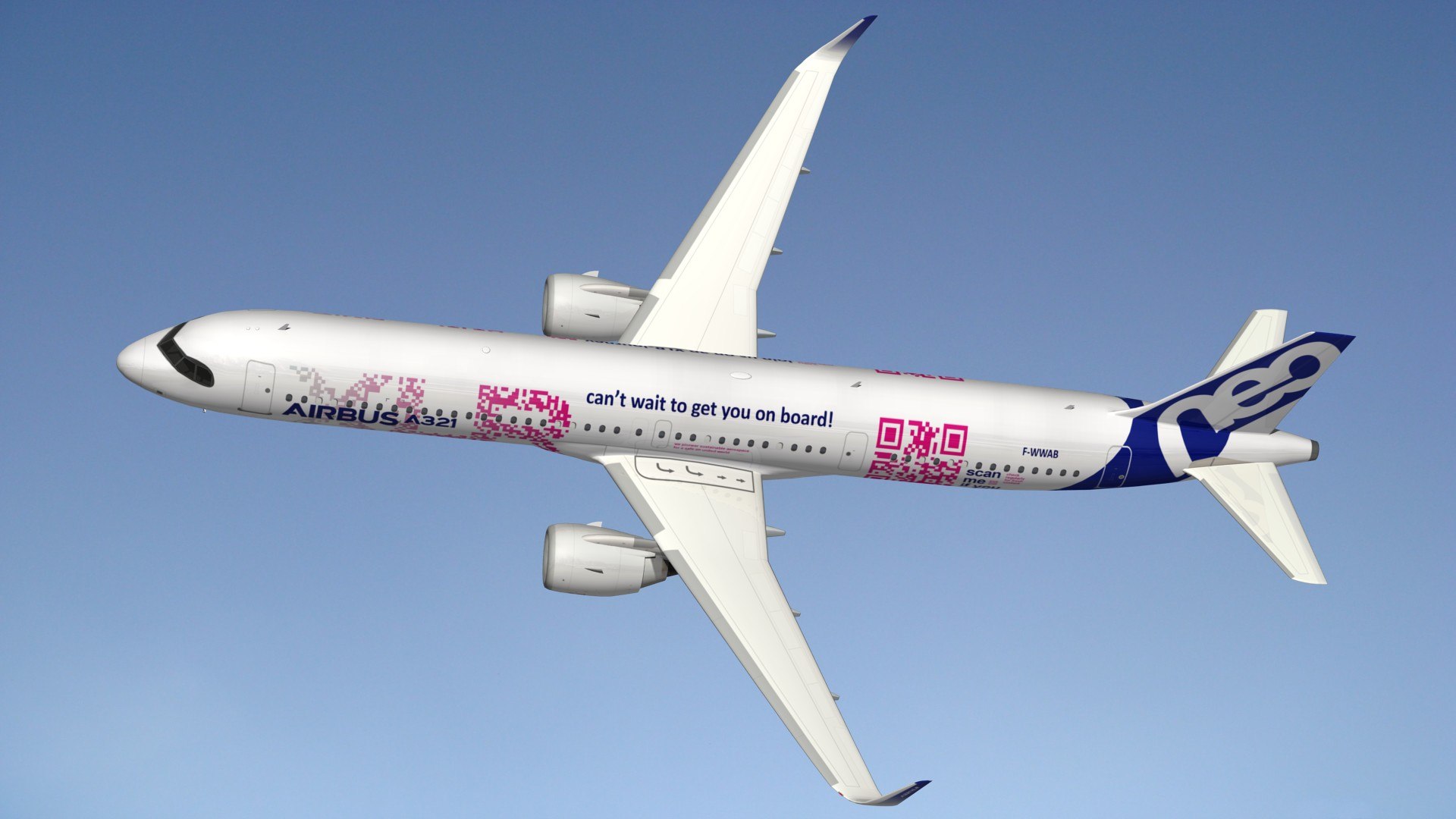 Airbus A321Neo XLR 3D Model - TurboSquid 2103786