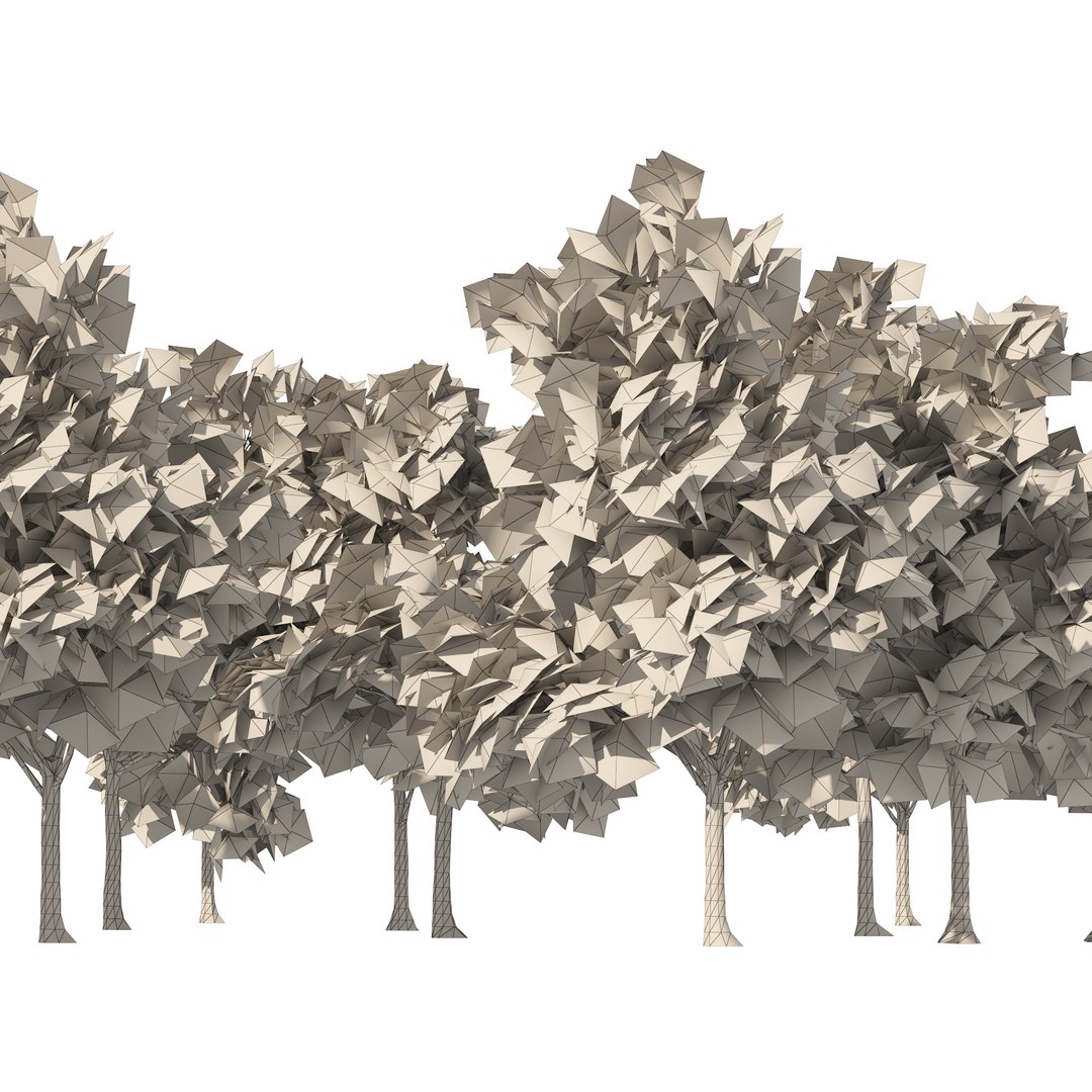 3D White Birch Forest - TurboSquid 1983811